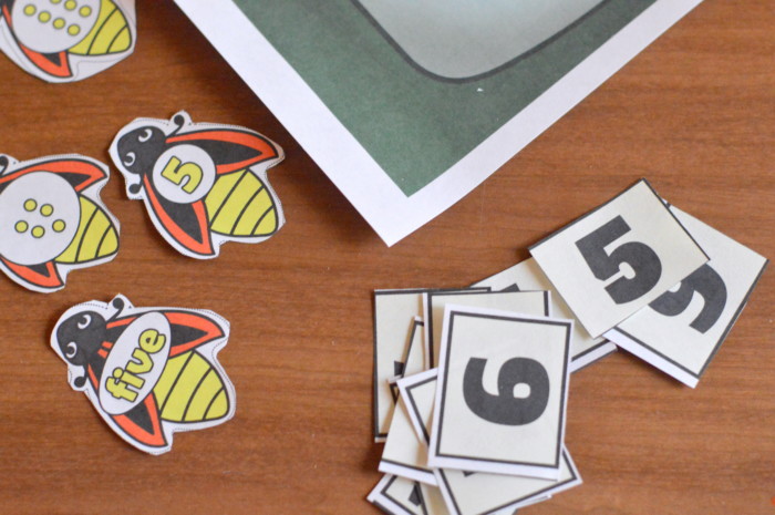 Counting Lightning Bugs Free Printable Preschool Math Activity ...