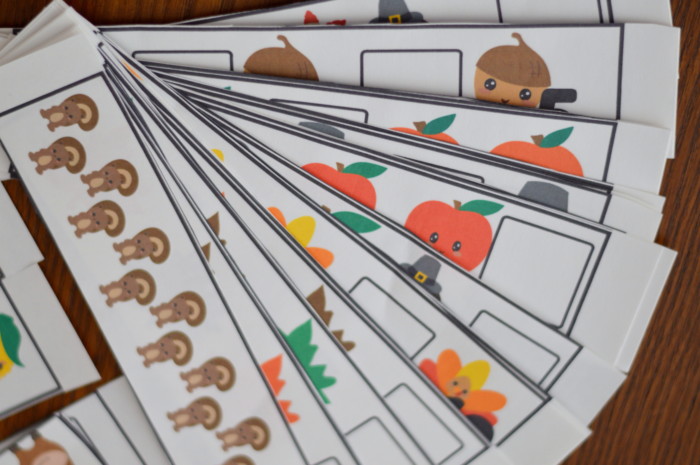Printable Preschool Thanksgiving Missing Number, Pattern, And Counting ...