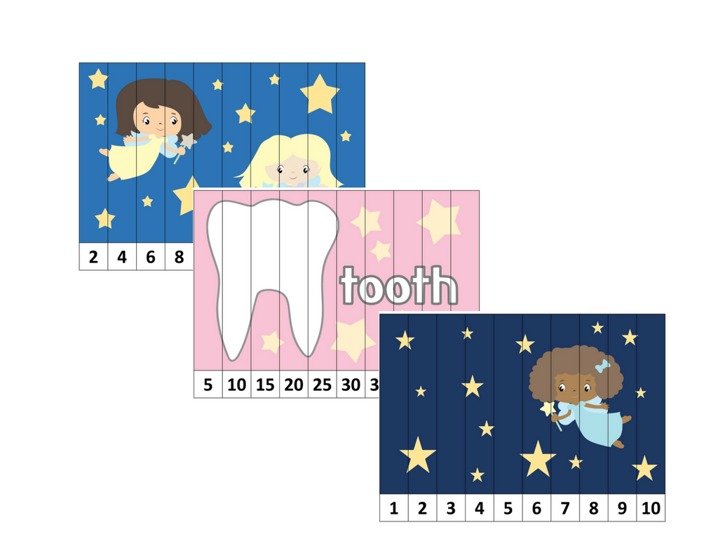 The Tooth Fairy 103 Page Printable PreschoolKindergarten Educational ...