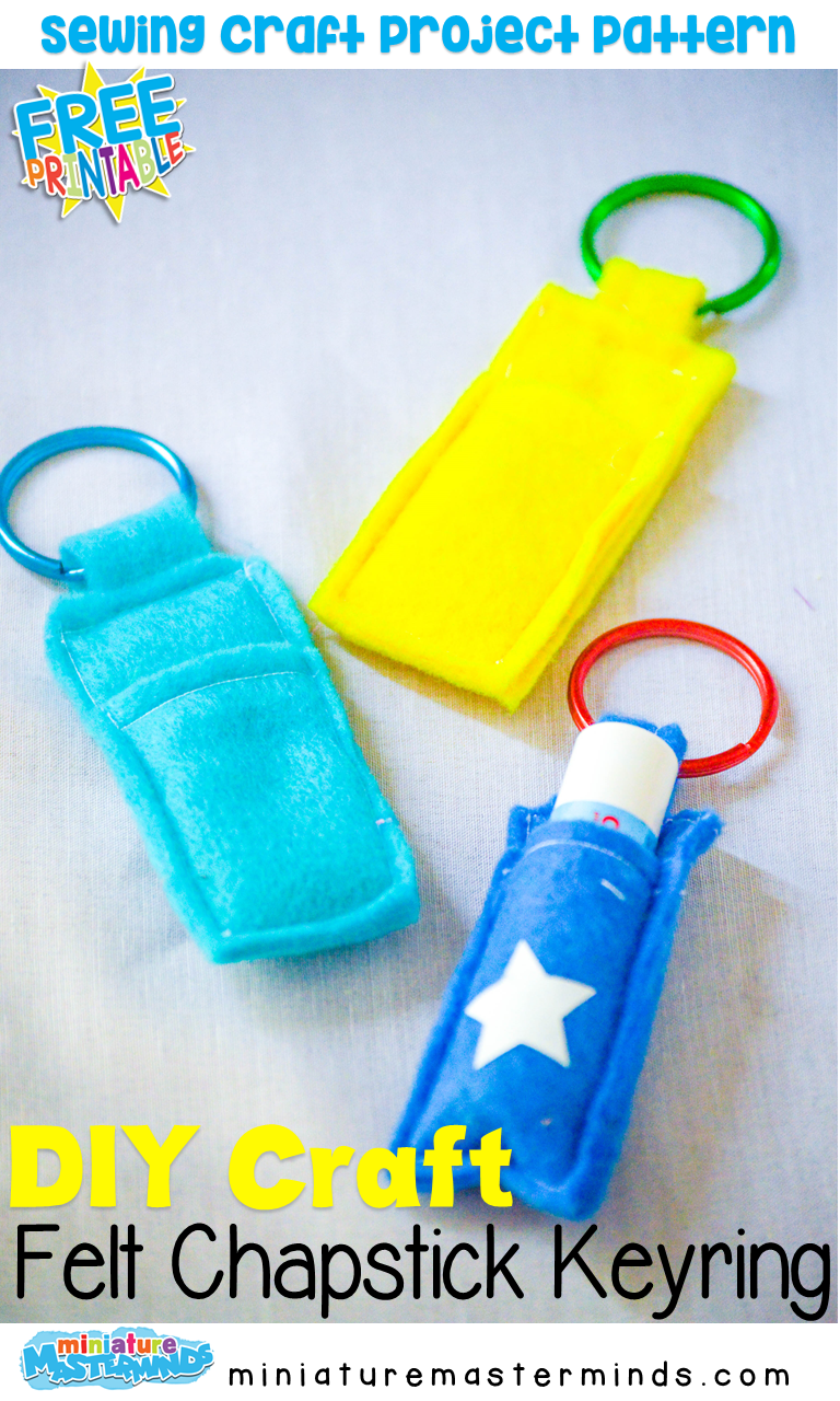 Chapstick-Key-Ring-Holder-Pattern – Miniature Masterminds